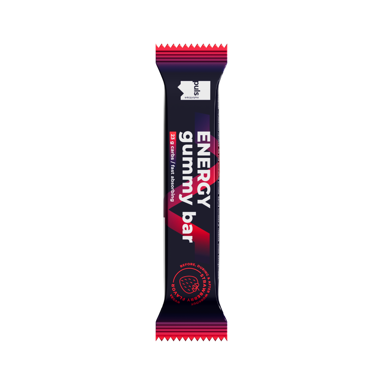 ENERGIA Gummy patukka mansikka 30g – PULS Nutrition