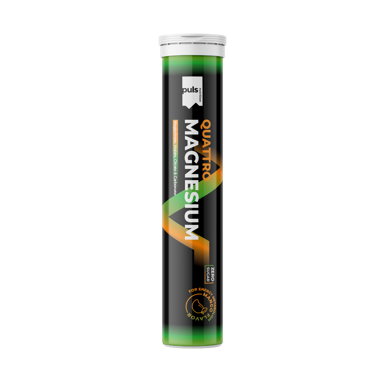 Quattro magnesium effervescent Mango 20 tablets – PULS Nutrition