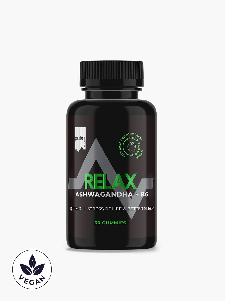 RELAX Ashwagandha +B6 60 gummies – PULS Nutrition